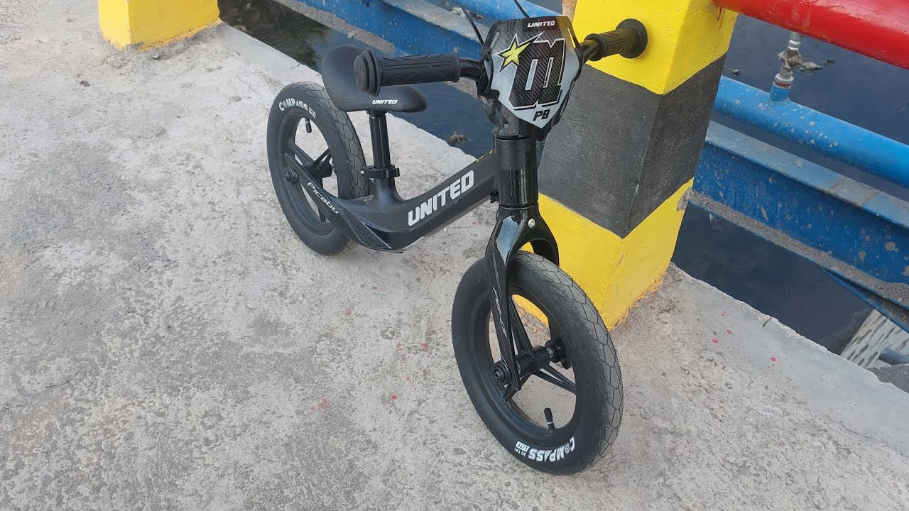 REVIEW SEPEDA PUSH BIKE UNITED PICABO PB-01 - YouTube
