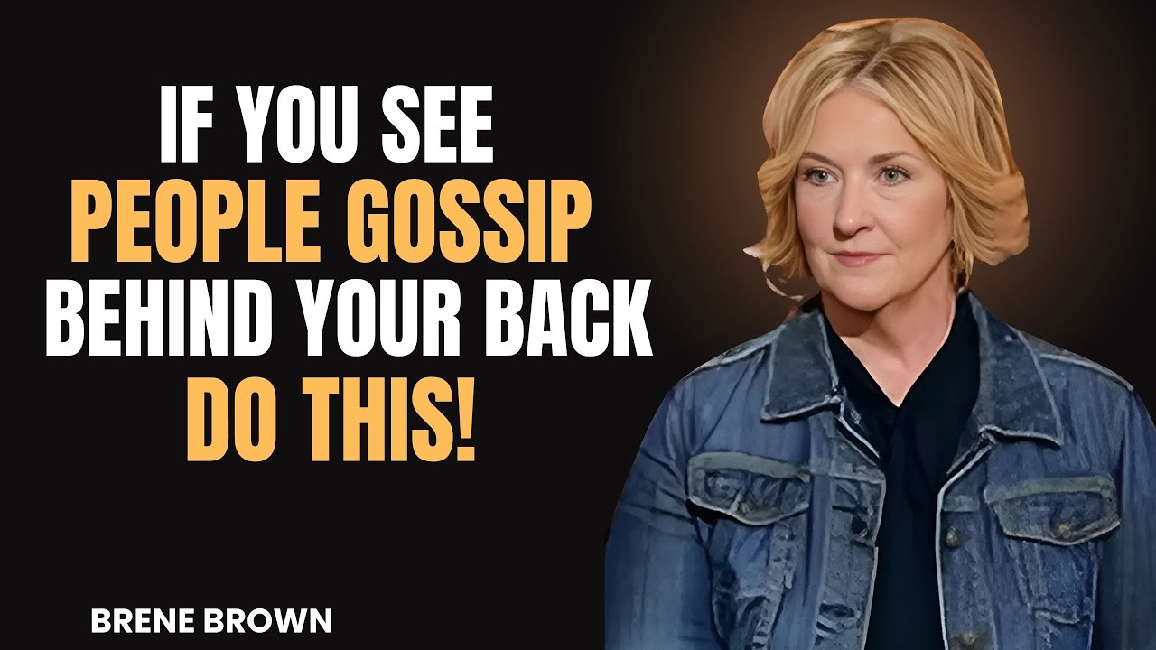 6 Ways to Handle People Who Gossip Behind Your Back | BRENE BROWN ...