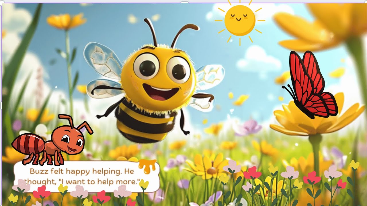 Buzz the Bee and The Helpful Hive - YouTube
