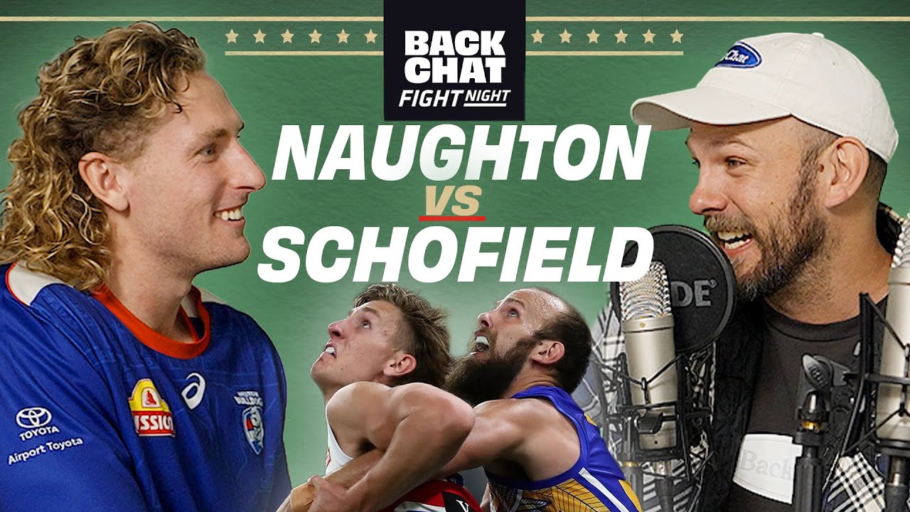 Aaron Naughton took on Will Schofield in his second year of AFL | Aaron ...
