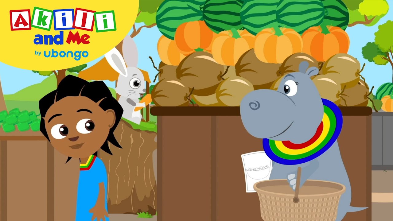 Episode 56: Akili and Friends at the Market | Full Episode of Akili and ...
