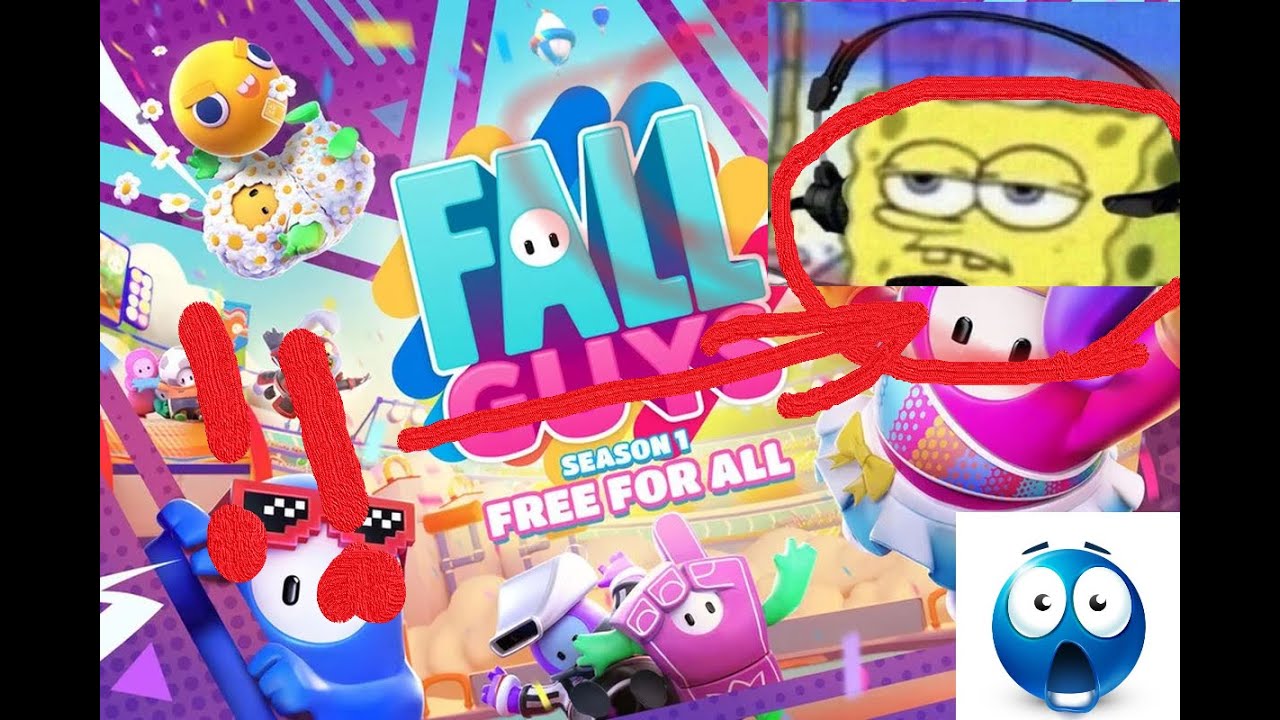SpongeBob plays FALL GUYS ULTIMATE KNOCKOUT - YouTube