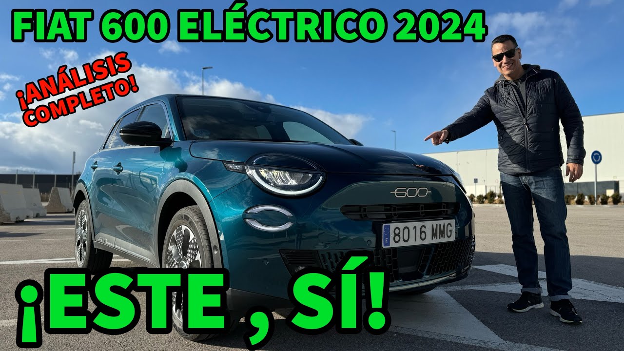 ¡ESTE, SÍ! Nuevo FIAT 600e 100% eléctrico Revisión, CONSUMO 120 ...