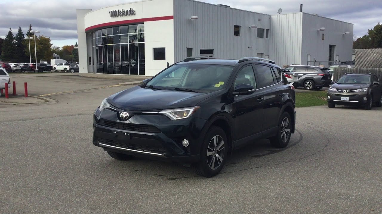 Blue 2017 Toyota RAV4 Review Brockville ON - 1000 Islands Toyota Scion ...