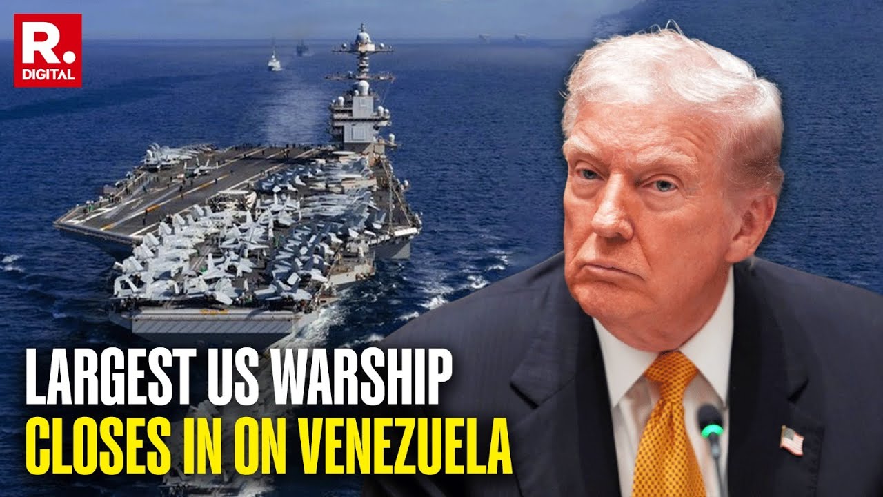 US Sends Massive Naval Force Toward Venezuela, Tensions Escalate in ...