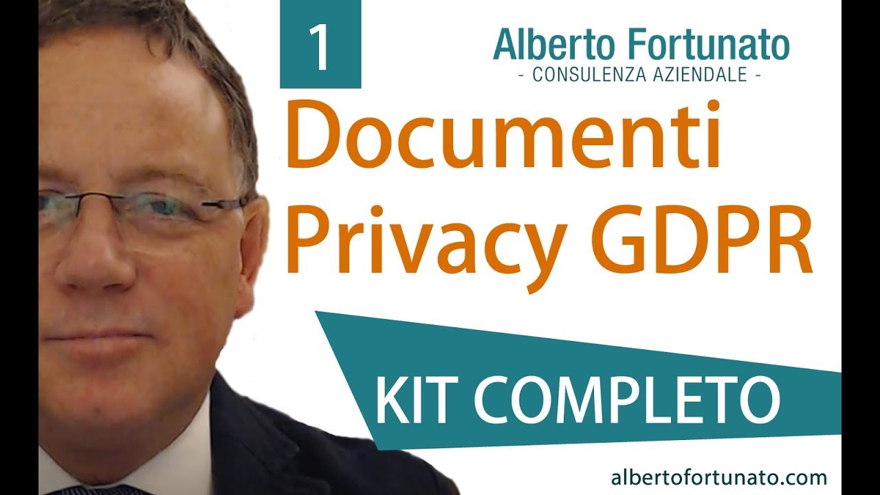 Documenti Privacy GDPR 1 Introduzione - YouTube