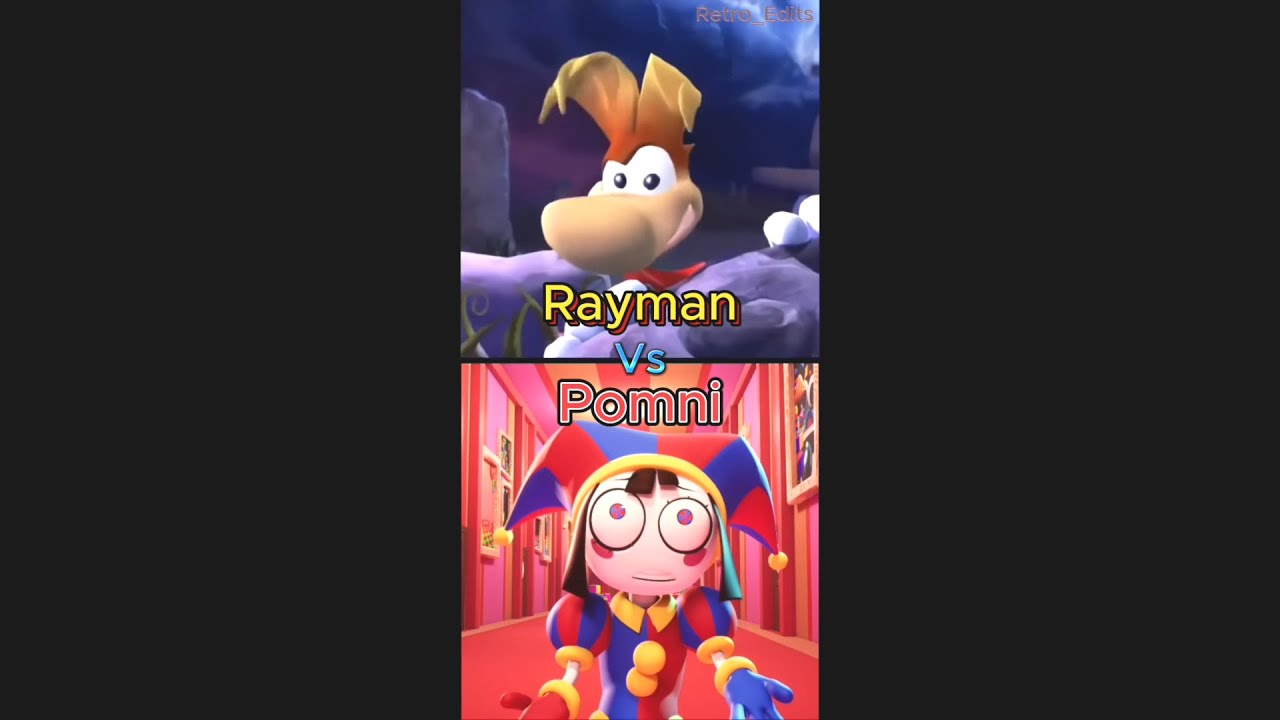 Rayman Vs Pomni (Edit) - YouTube
