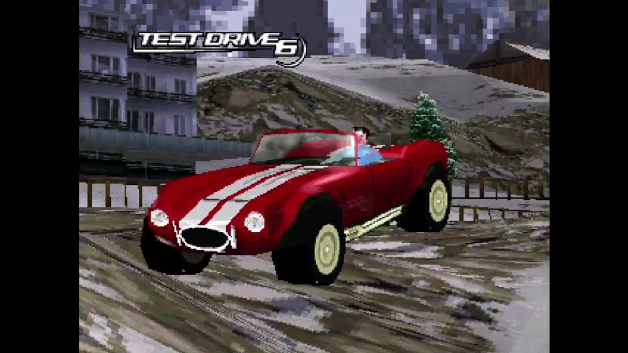 Test Drive 6 PS1 Gameplay - Shelby Cobra in Switzerland Circuit - YouTube