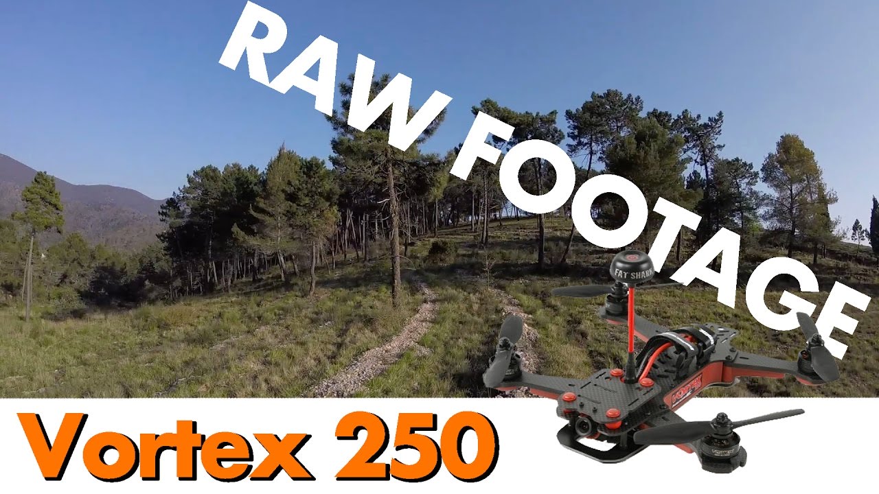 FPV TRAINING IN THE WOODS - VORTEX 250 (RAW FOOTAGE) - YouTube