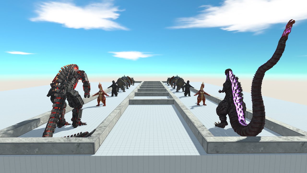 Who is Stronger, Power Levels Shin Godzilla VS Mechagodzilla ARBS - YouTube