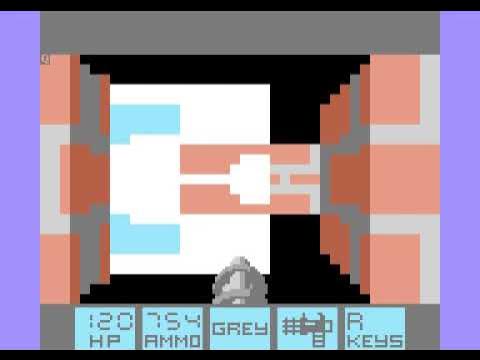 Grey (#commodore64 #raycasting engine demo 5) - YouTube