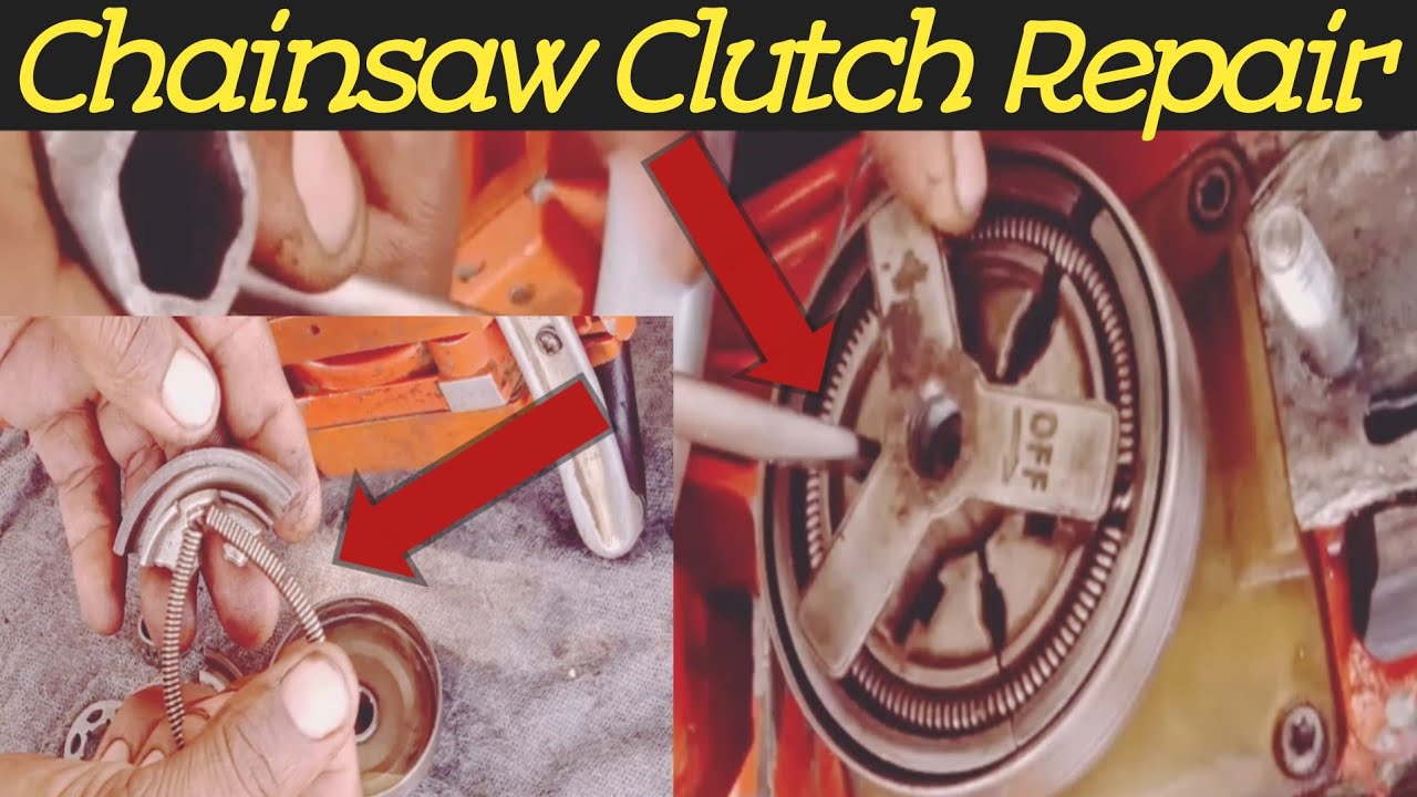Chainsaw Machine Clutch Fitting |How To Chainsaw Machine Clutch ...