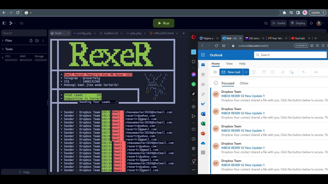 Inbox Sender Rexer V2 Update 2023 Inbox success rate 99% - YouTube