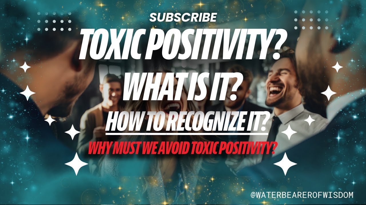‼️ WHY You Must AVOID TOXIC POSITIVITY At ALL COST In Your Spiritual ...