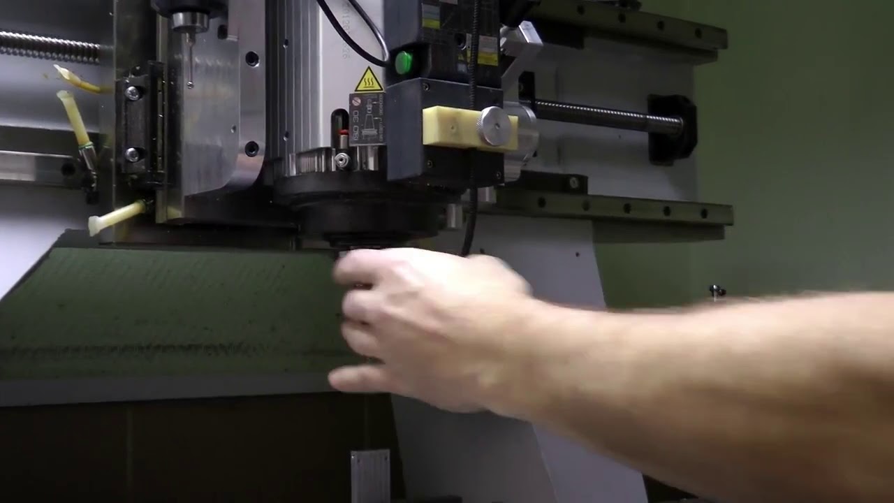 CNC Probing on myCNC. - YouTube