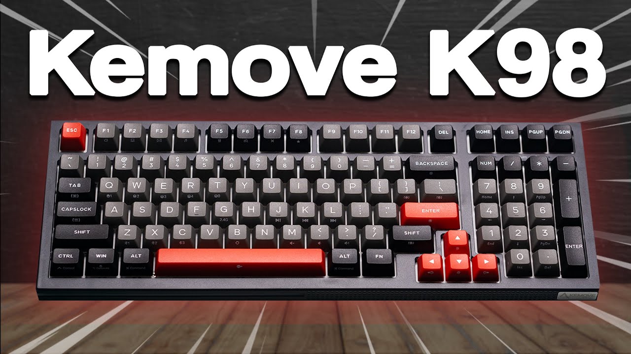 This Keyboard Will UPGRADE Your Workflow! | Kemove K98 Keyboard - YouTube
