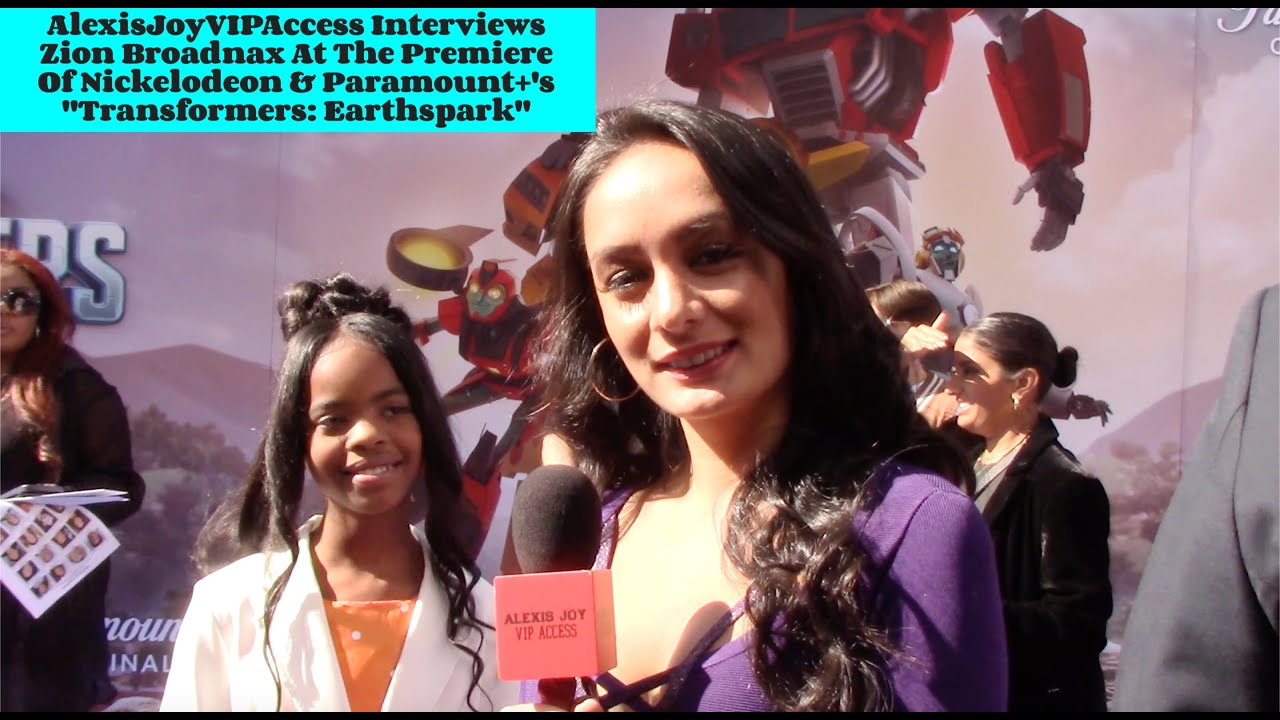 Zion Broadnax Interview - Talks Working On "Transformers: Earthspark ...