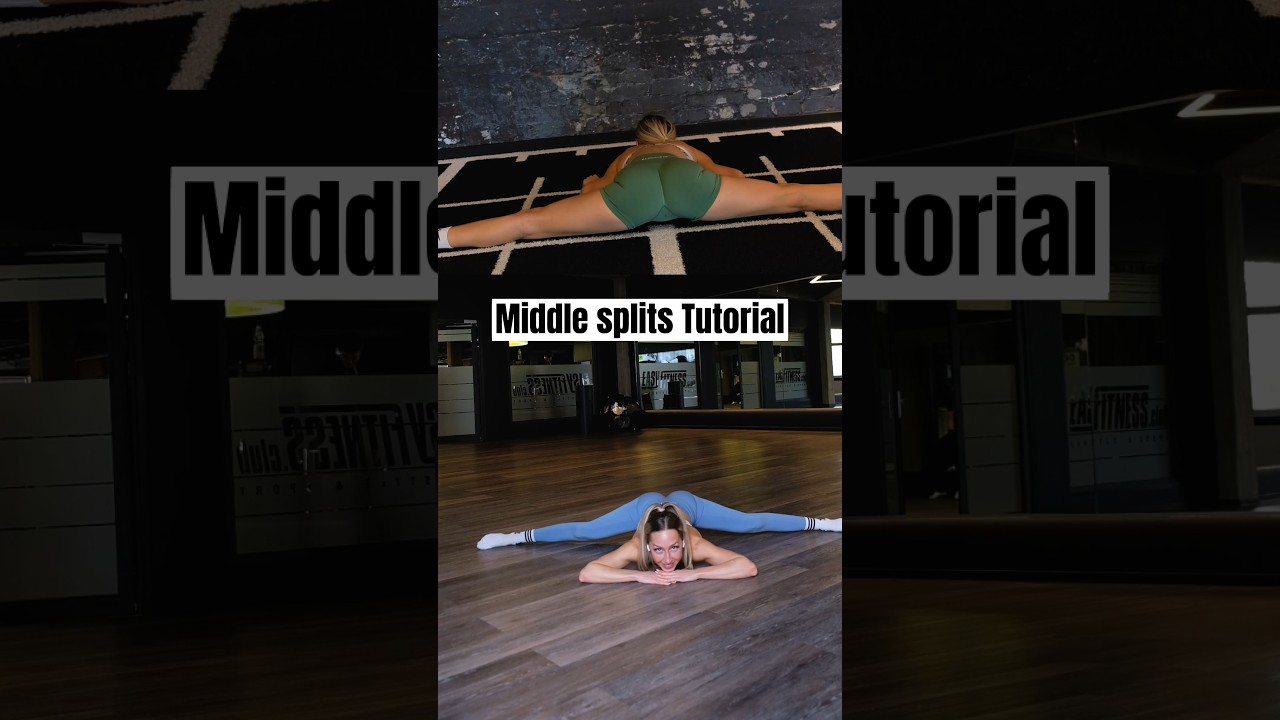 Learn the middle splits with me 😍 #youtubeshorts #shorts - YouTube