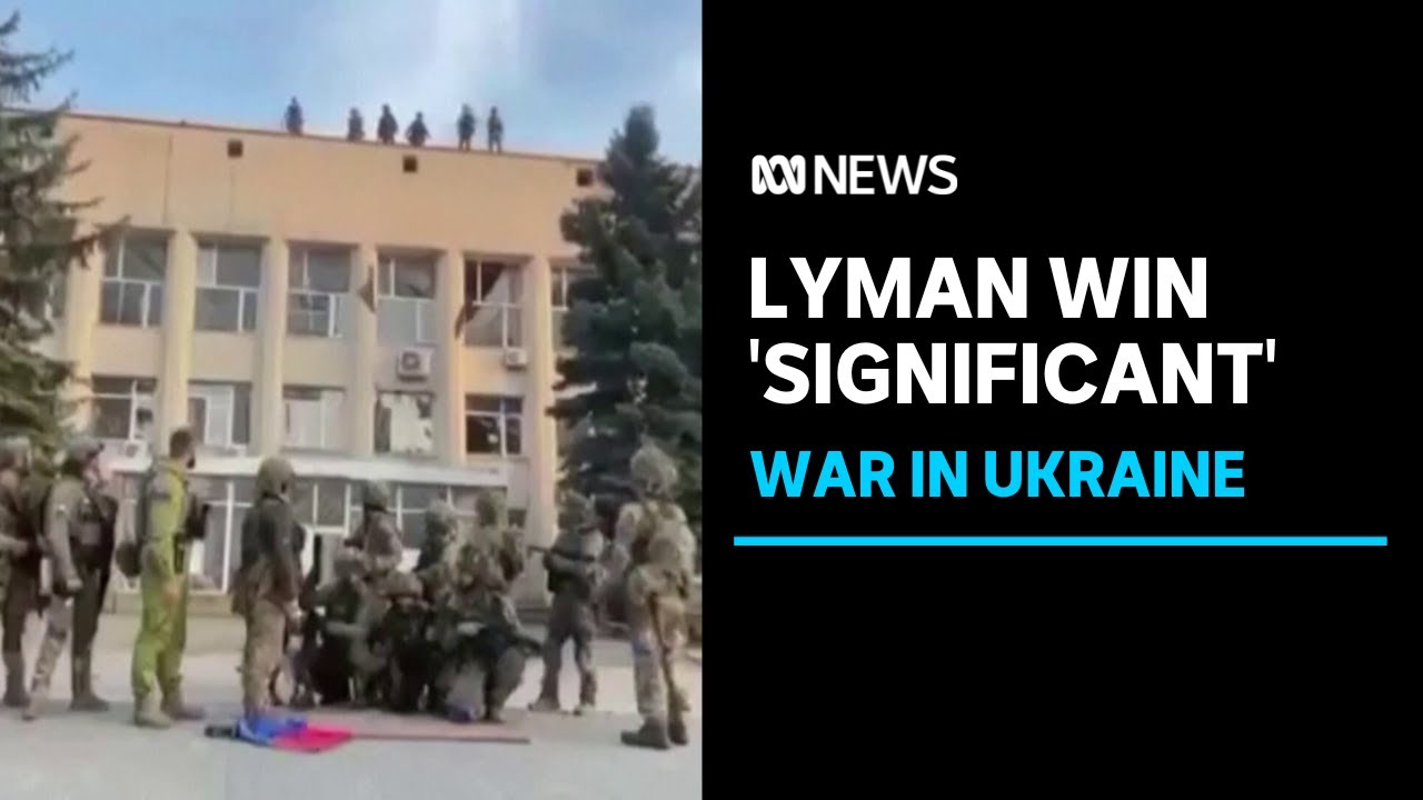 Ukraine recaptures Lyman, a key town in Russian-annexed area | ABC News ...