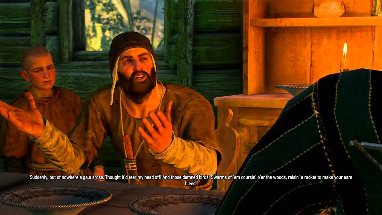 The Witcher 3: Wild Hunt - Family Matters: Fisherman Voytek Intro ...