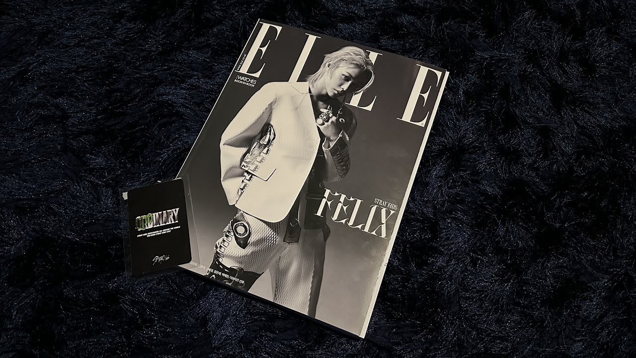 Felix Cover Elle Korea Magazine May Issue & Mystery Stray Kids ...