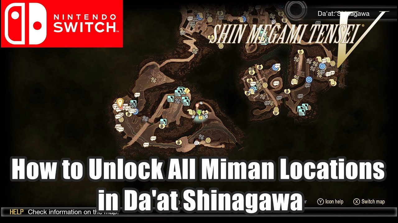 Shin Megami Tensei V : How to Unlock All Miman Locations in Da'at ...