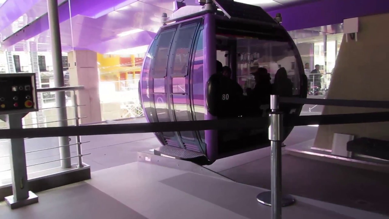 Linea MORADA + linea Azul...teleférico de La Paz - YouTube