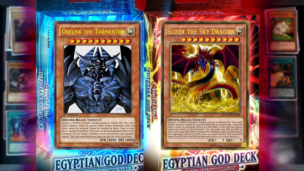 Egyptian God Deck For Obelisk And Slifer By Destined Rivals, 57% OFF