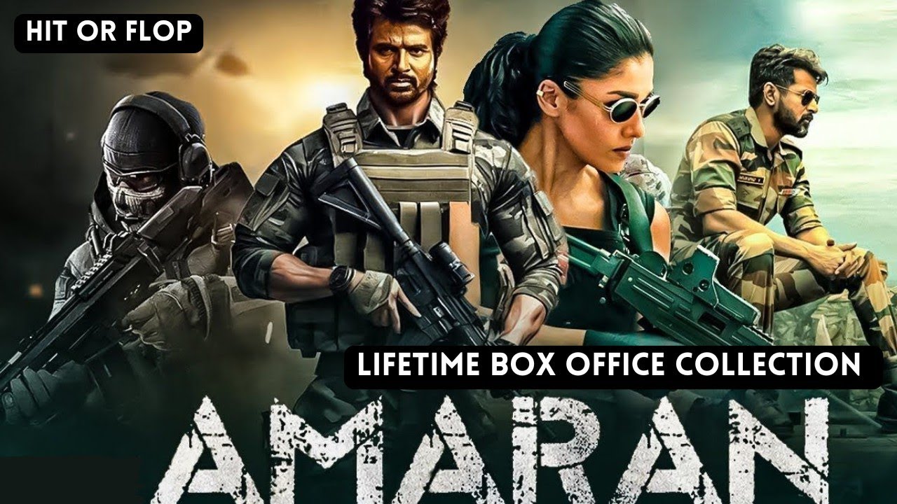 Amaran Movie Lifetime Box Office Collection Update | amran lifetime box ...