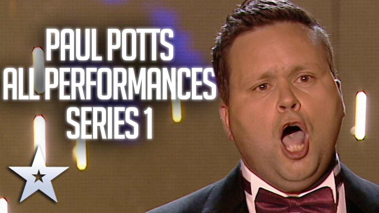 Paul Potts: From Audition to WINNING performance! | Britain's Got ...