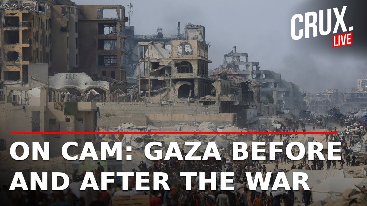 LIVE | Drone Footage Shows TOTAL DESTRUCTION In Gaza Amid Israel’s ...