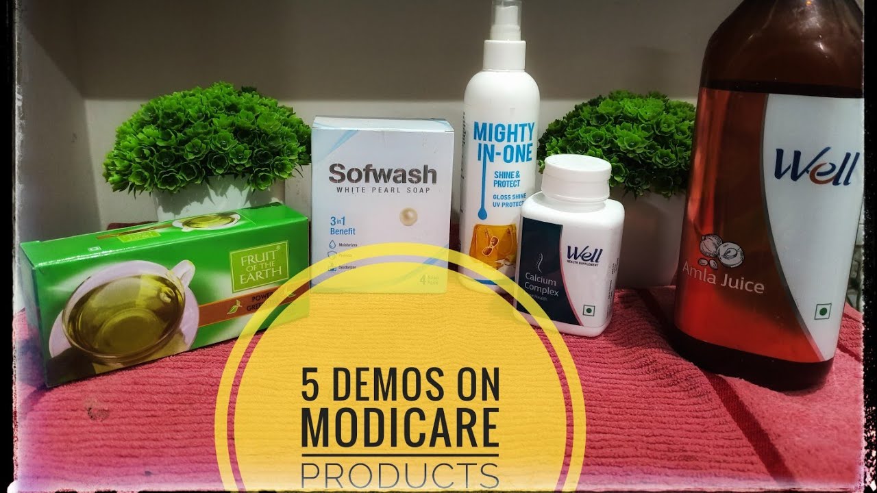 5 demos on Modicare Products Part -1 - YouTube