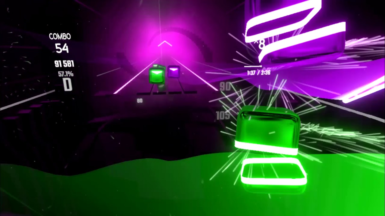 Beast saber Emperors New Clothes on expert 30% speed increase - YouTube