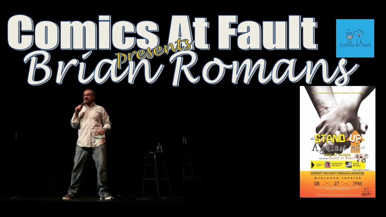 Brian Romans of Comics At Fault Comedy Set at the McGlohon Theater in ...