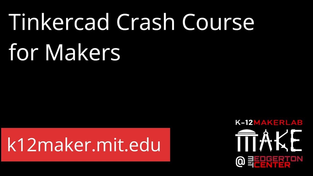 Tinkercad Crash Course for Makers - YouTube