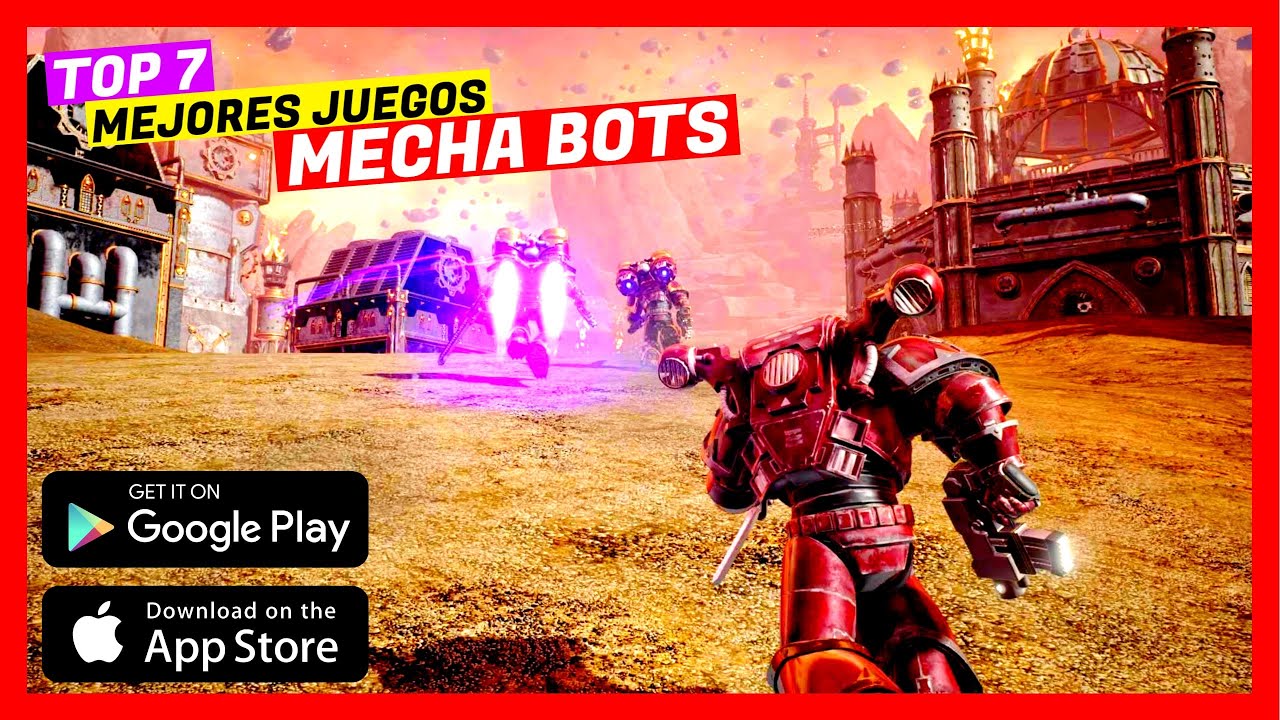 🔴 Top 7 Mejores Juegos de MECHA BOTS 🤖 para ANDROID & iOS 2023 - YouTube