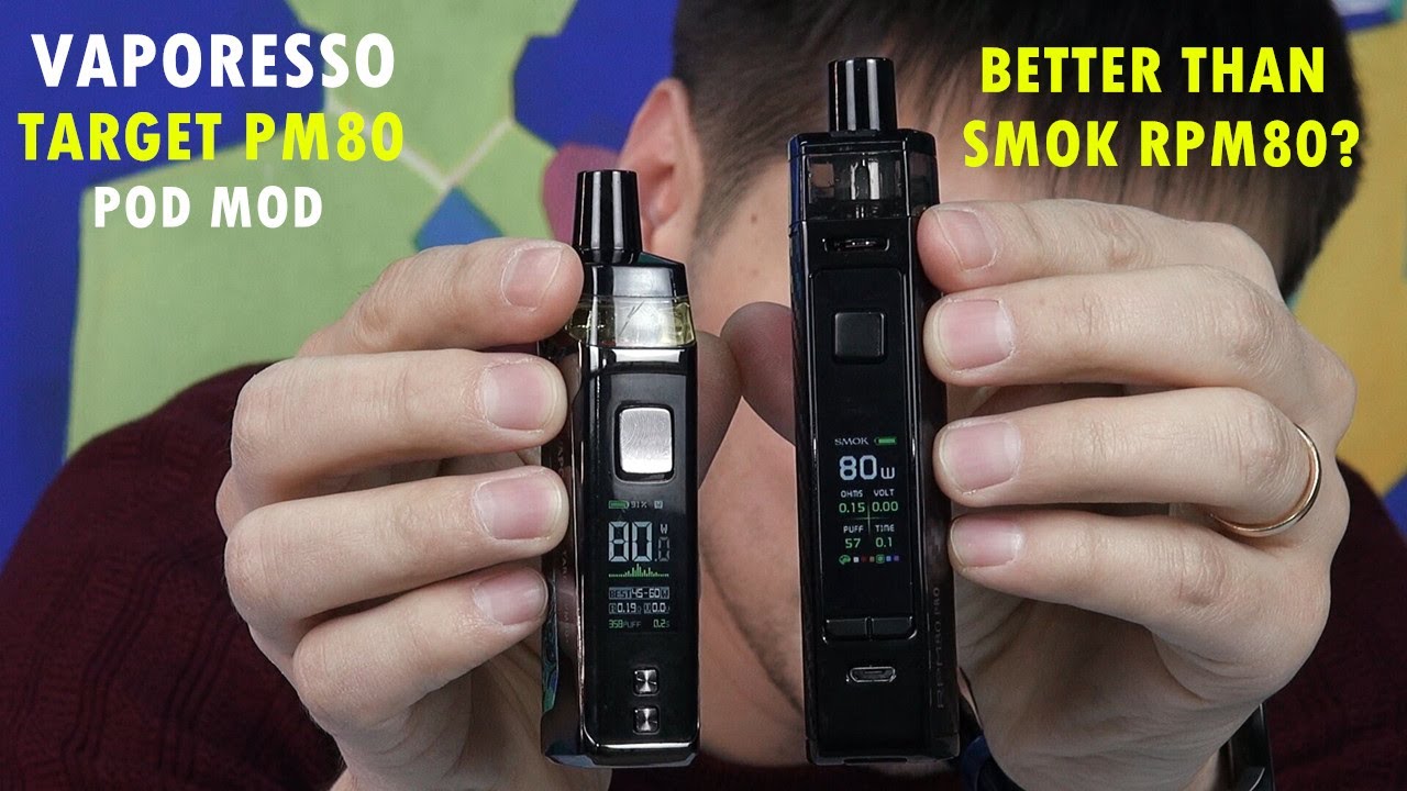 Vaporesso Target PM80 Pod Mod | Better than SMOK RPM80 Pro Pod Mod ...