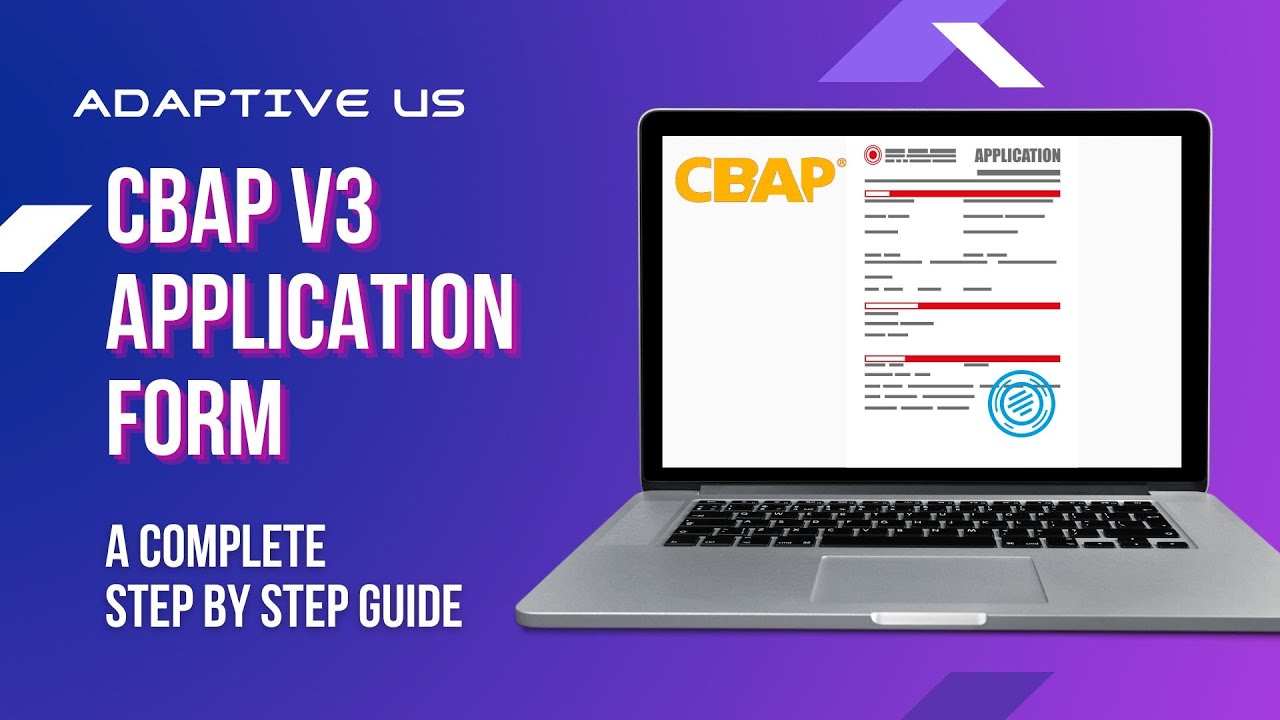CBAP V3 Application Process | A Complete Step-by-Step Guide | Adaptive ...