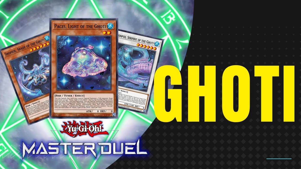 Trying out the New Ghoti in Master Duel - YouTube