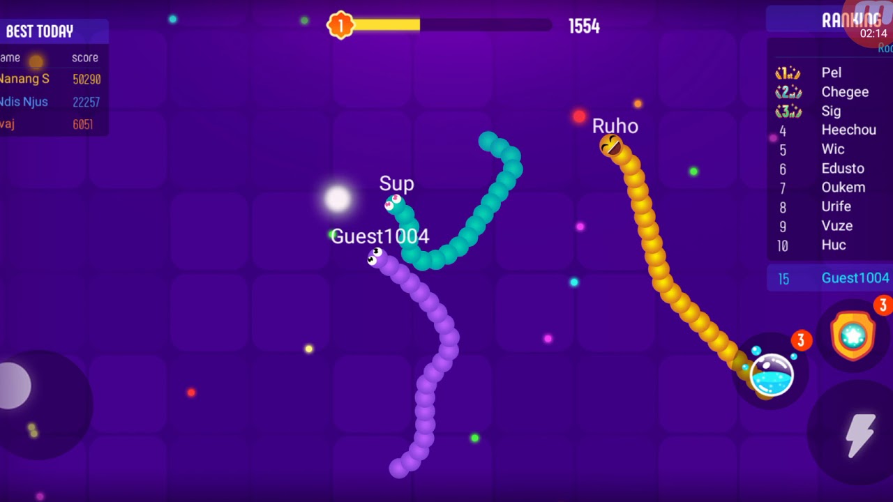 Playing snake game part20 - YouTube