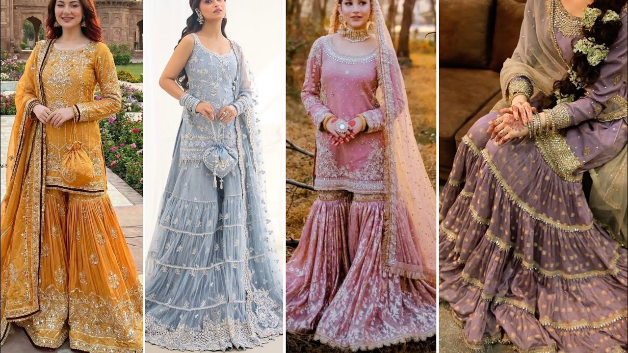 Garara Style Dress Designs 2026 || Party wear Garara Dress Designing ...