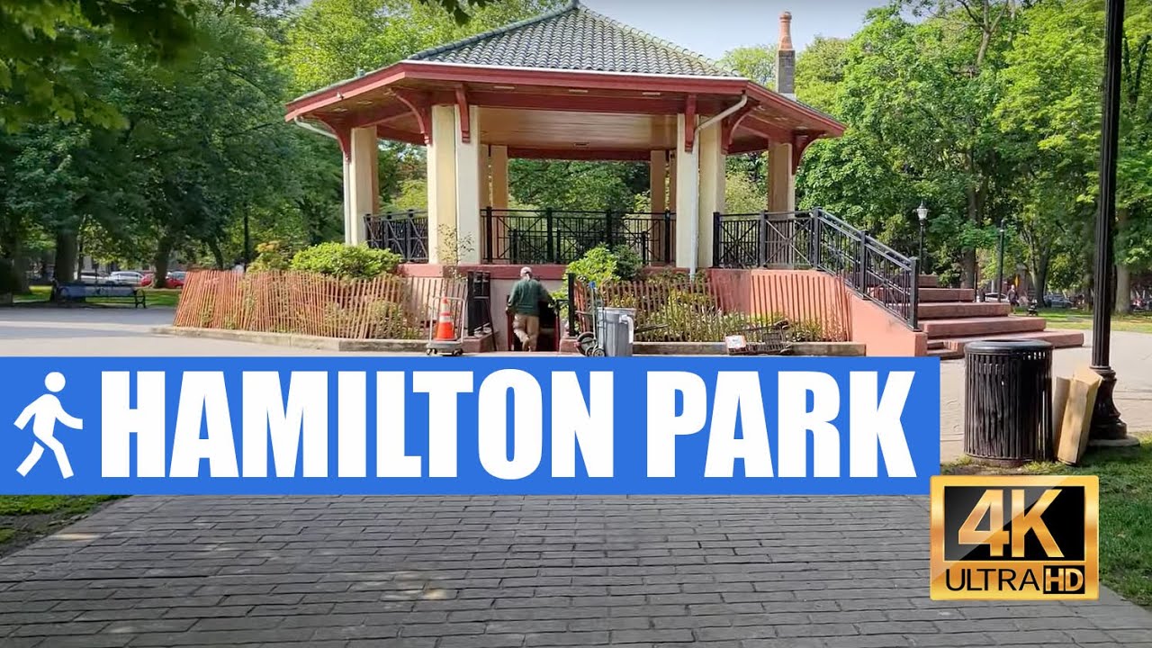 Hamilton Park, Jersey City walk around (4K 60fps) - YouTube