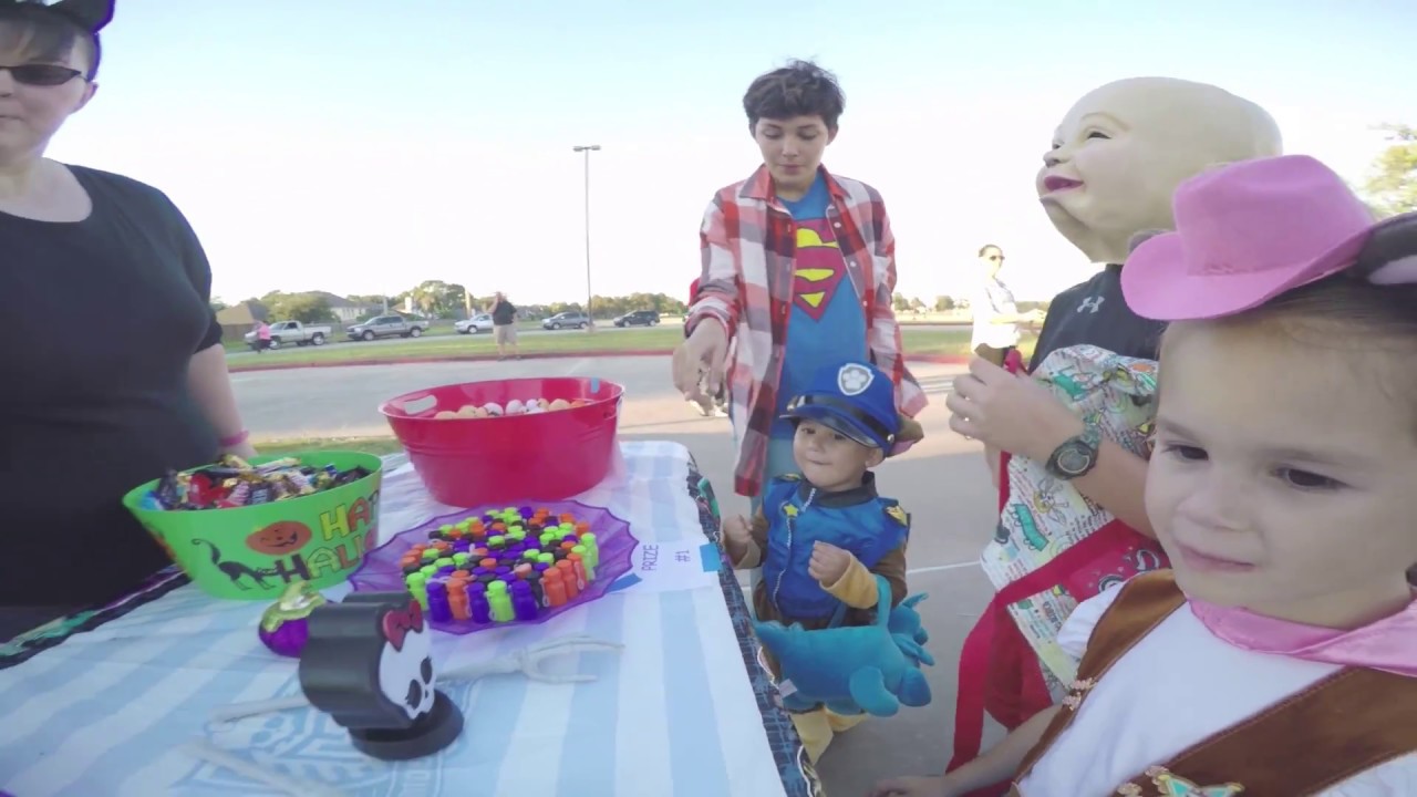 trunk' r' treat 2016 Parr elementary - YouTube