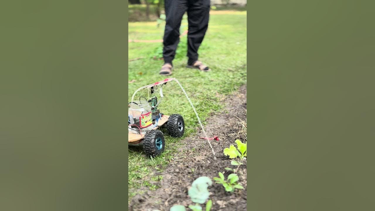 AI-Based Smart Pesticide Spraying Bot - YouTube