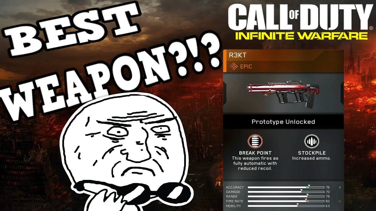 R3k EPIC VARIANT "R3KT"- BEST ASSULET RIFLE IN INFINITE WARFARE? R3KT ...