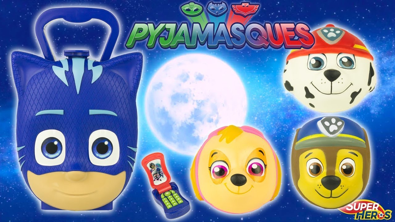 Pyjamasques Yoyo Boite Surprise Magique Squishy Palz Pat Patrouille ...