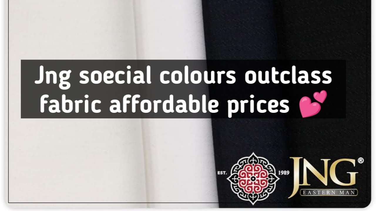 Jng special colours outclass fabric | Black diamond by jng | JNG ...