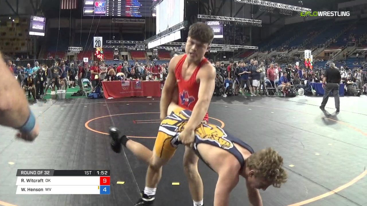 Cadet FS 120 Round of 32 - Reece Witcraft (OK) vs. Wyatt Henson (WV ...