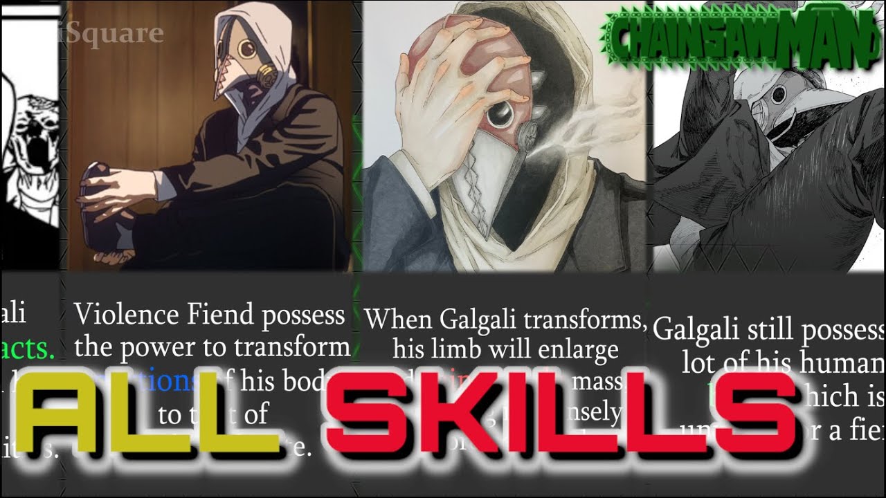 ALL POWERS OF VIOLENCE FIEND FROM CHAINSAW MAN ~ INTERESTING FACTS ...