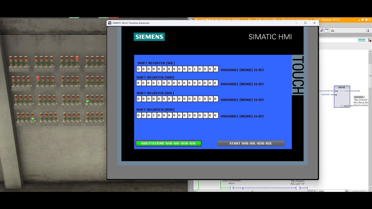 (FAST MOTION) SHIFT REGISTER-TIA PORTAL SIEMENS-FACTORY I/O (PARTE 4.4 ...